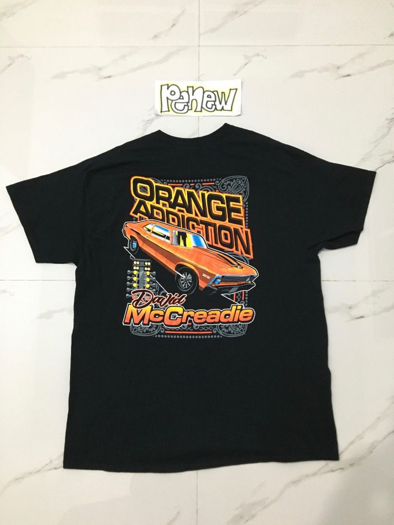 Gildan - Orange Addiction T-Shirt, Men's Fashion, Tops & Sets, Tshirts ...