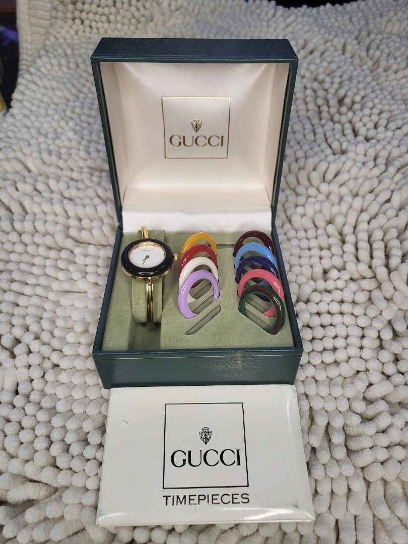 Gucci bezel watch, Luxury, Watches on Carousell