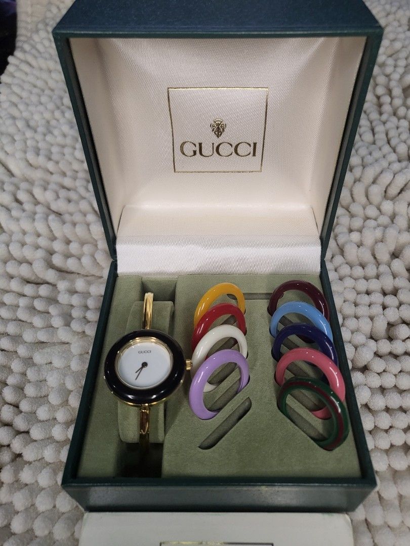 Gucci bezel watch, Luxury, Watches on Carousell