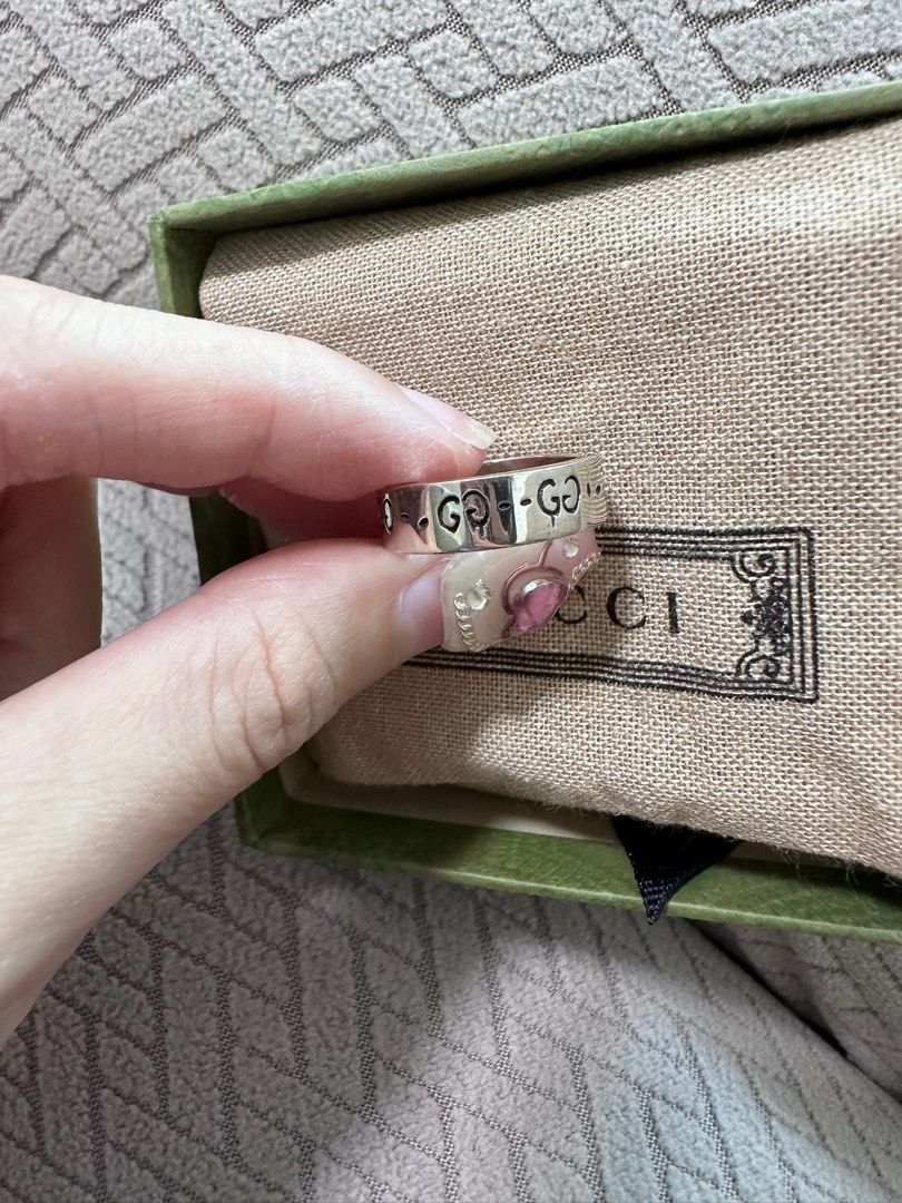 Gucci Ghost Ring, Luxury, Accessories on Carousell