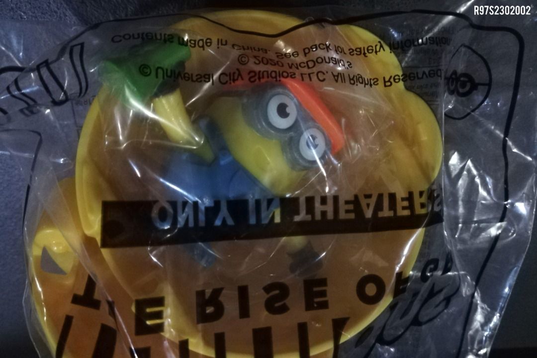 Hard Hat Minion #19 (Minions: The Rise of Gru) [McDonald's PH Happy ...