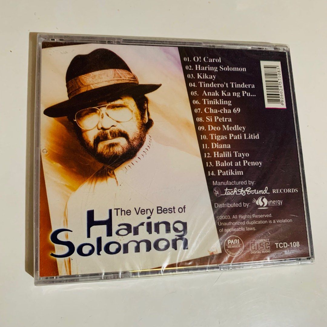 Haring Solomon Volume 1&2 CD on Carousell