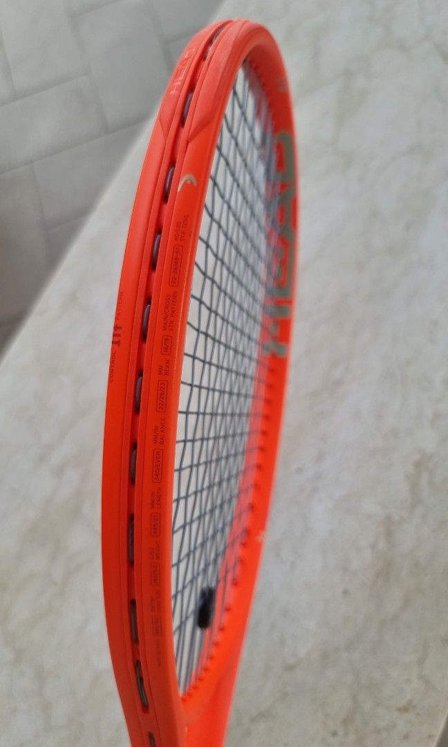 Head Radical Lite tennis racquet racket, Sports Equipment, Sports ...