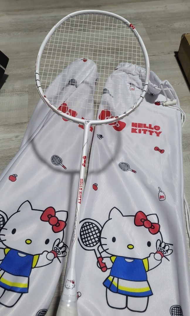 Hello Kitty Racket, Sports Equipment, Sports & Games, Racket & Ball ...