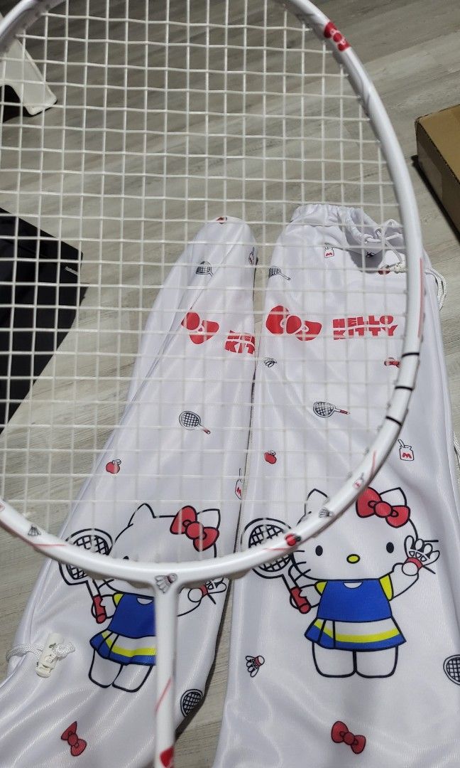 Hello Kitty Racket, Sports Equipment, Sports & Games, Racket & Ball ...