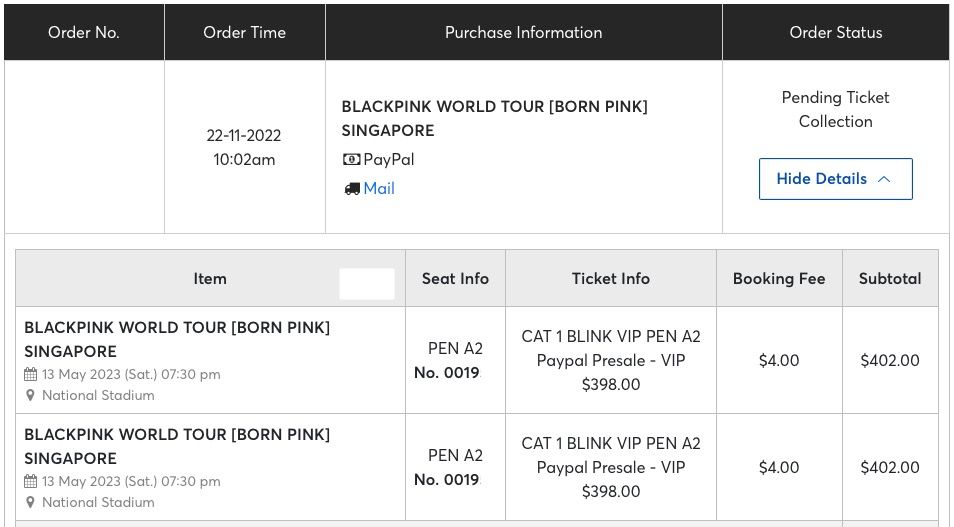 [HTB] BTS SUGA agust D Concert in Singapore 2023, Tickets & Vouchers ...