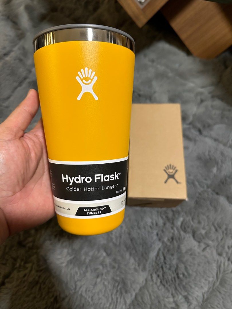 Hydro flask tumbler 28oz, Furniture & Home Living, Kitchenware ...