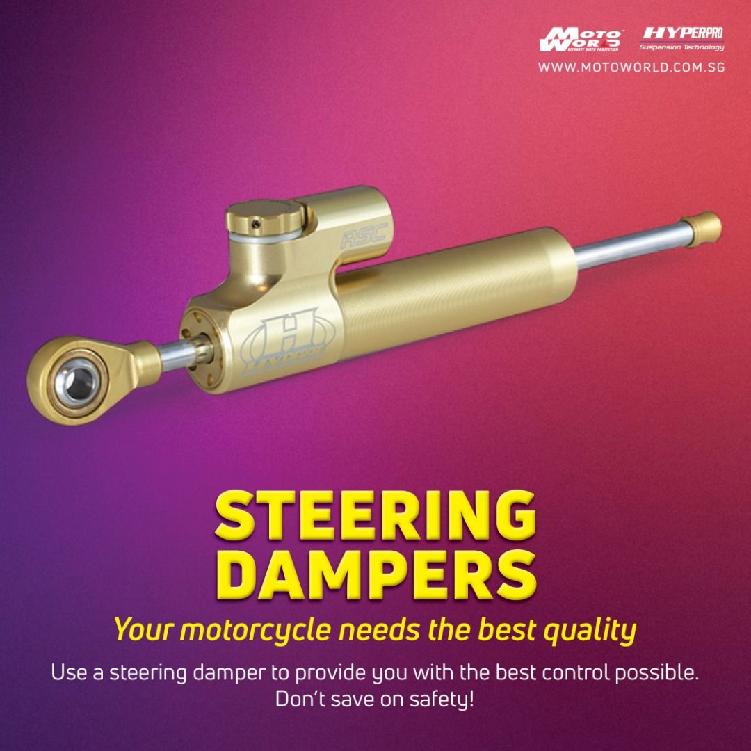 Hyperpro Suspension Spring and Damper Kit Upgrade for Motorcycles (Made ...