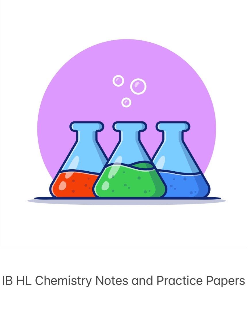 IB HL Chemistry Past Year Papers and Notes, Hobbies & Toys, Books ...