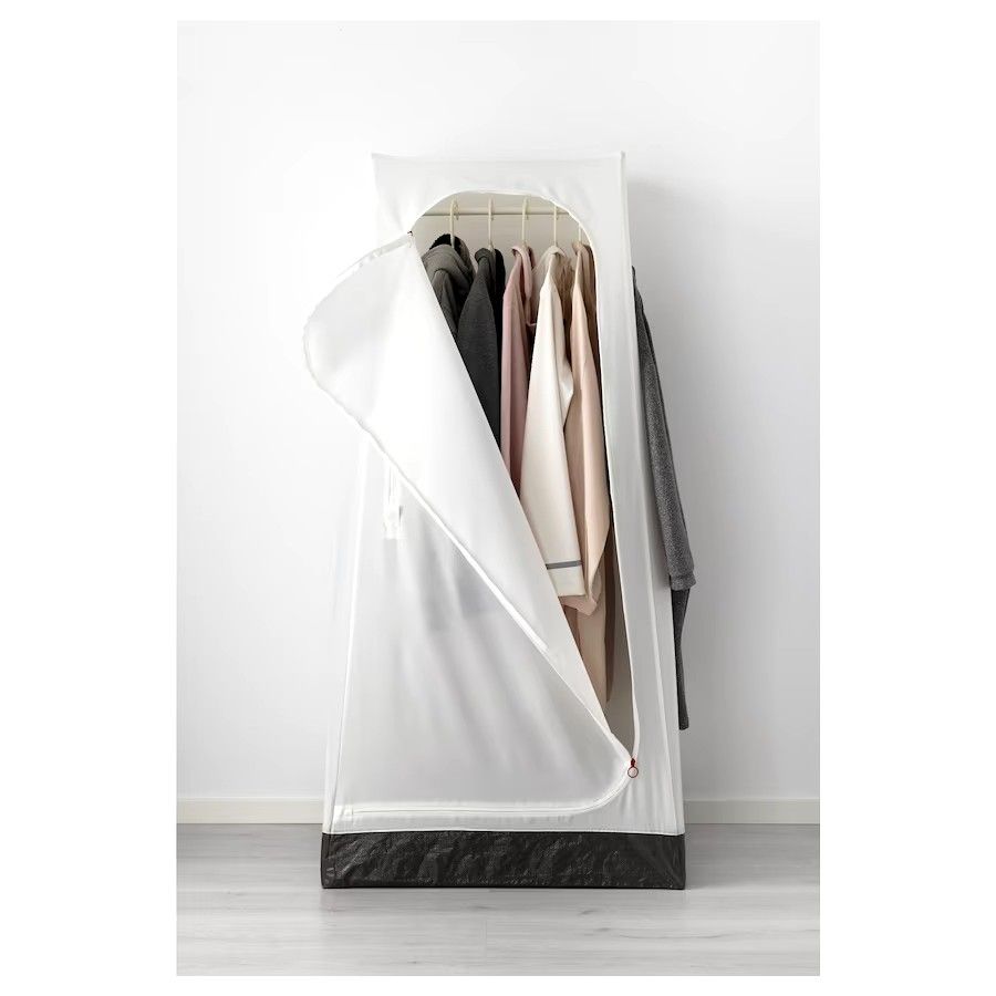 IKEA VUKU Wardrobe, Furniture & Home Living, Furniture, Shelves ...