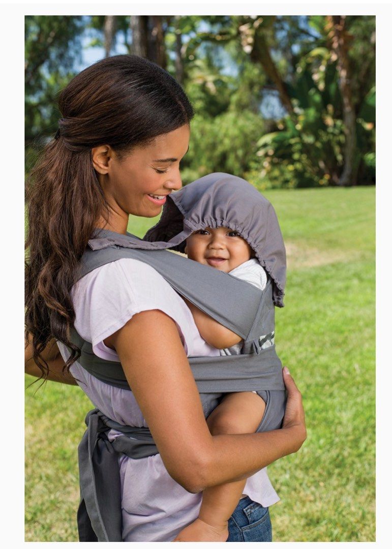 Infantino Sash Wrap & Tie Mei Tai Carrier (Damask Print), Babies & Kids ...