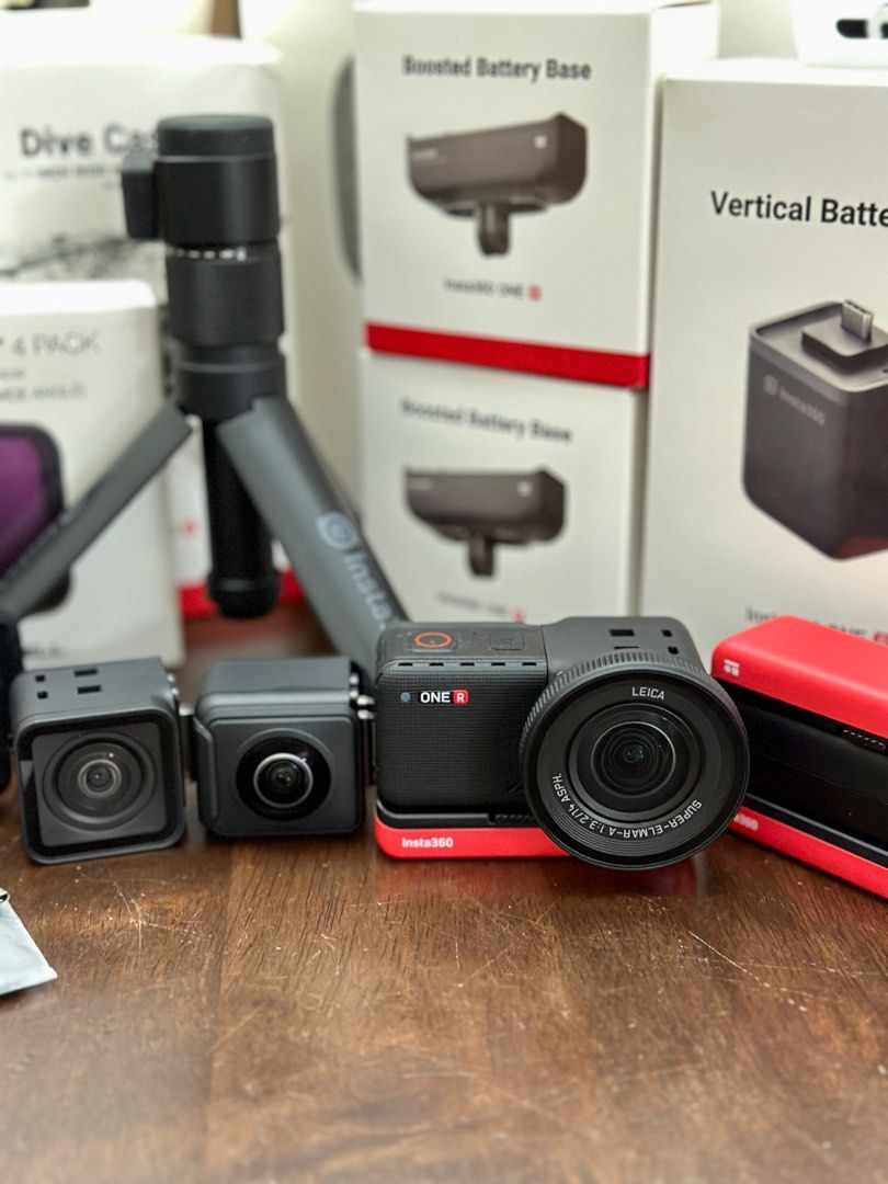 Insta360 ONE R 1-inch edition + twin edition 4K and 360 Mods with ...