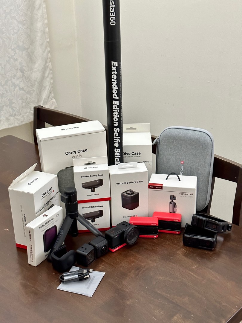 Insta360 ONE R 1-inch edition + twin edition 4K and 360 Mods with ...