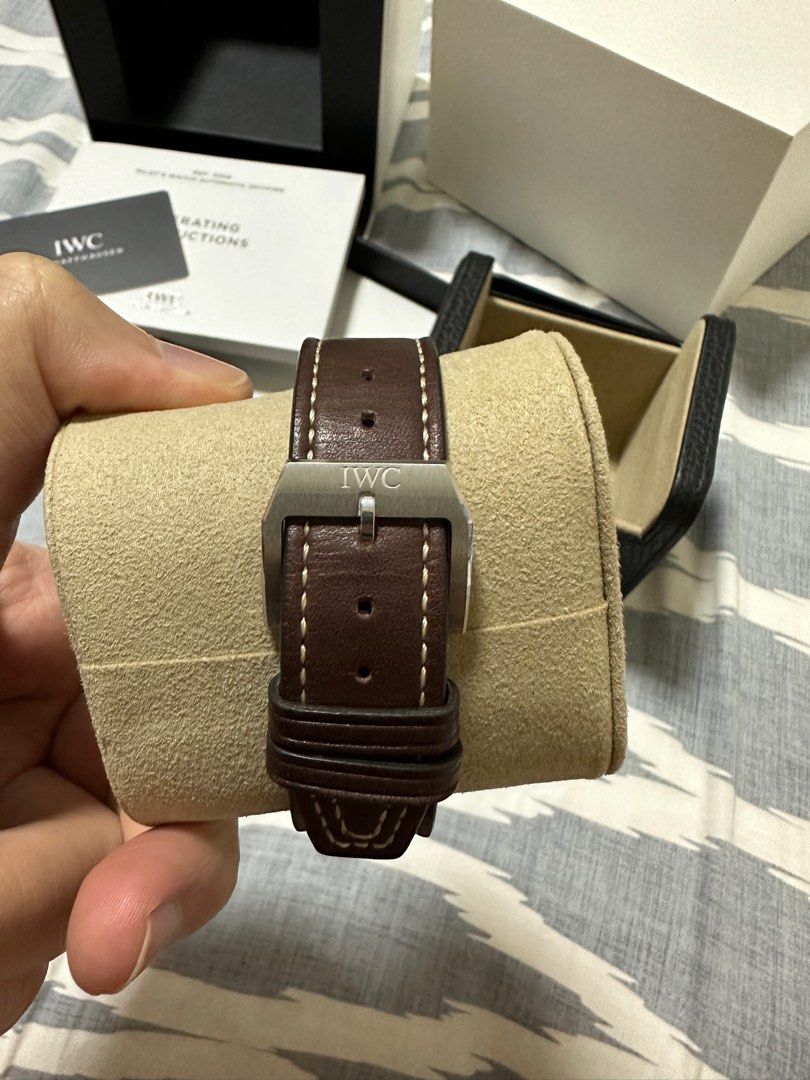 IWC pilot watch spitfire IW326803 automatic 39mm stainless steel 萬國錶 飛行 ...