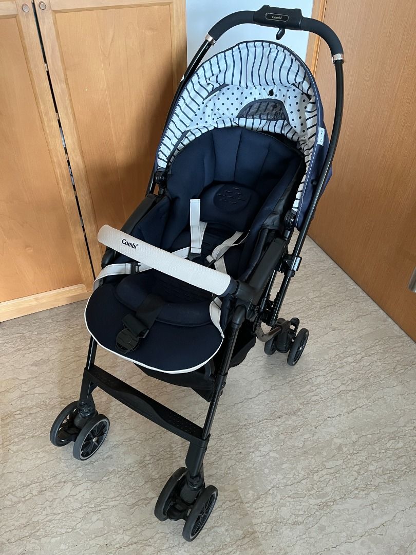 Japan Brand Stroller - "COMBI" Mechakaru Auto Caster 4, Babies & Kids ...