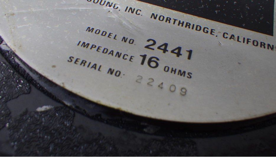 JBL professional series 2441 compression driver, Audio, Soundbars ...