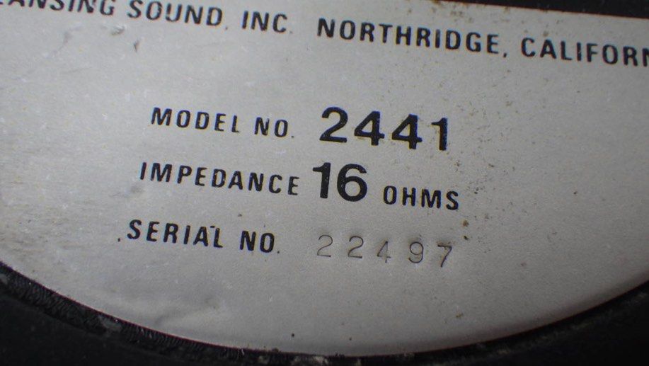 JBL professional series 2441 compression driver, Audio, Soundbars ...