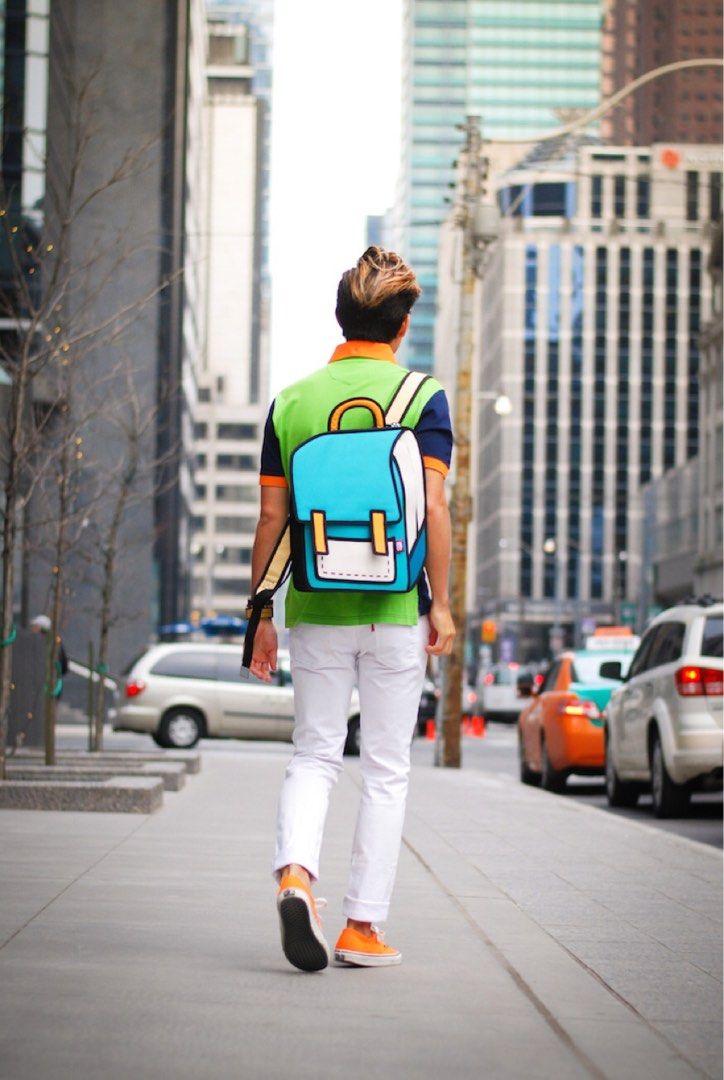Jump From Paper - 2014 - Spaceman Backpack, Men's Fashion, Bags ...