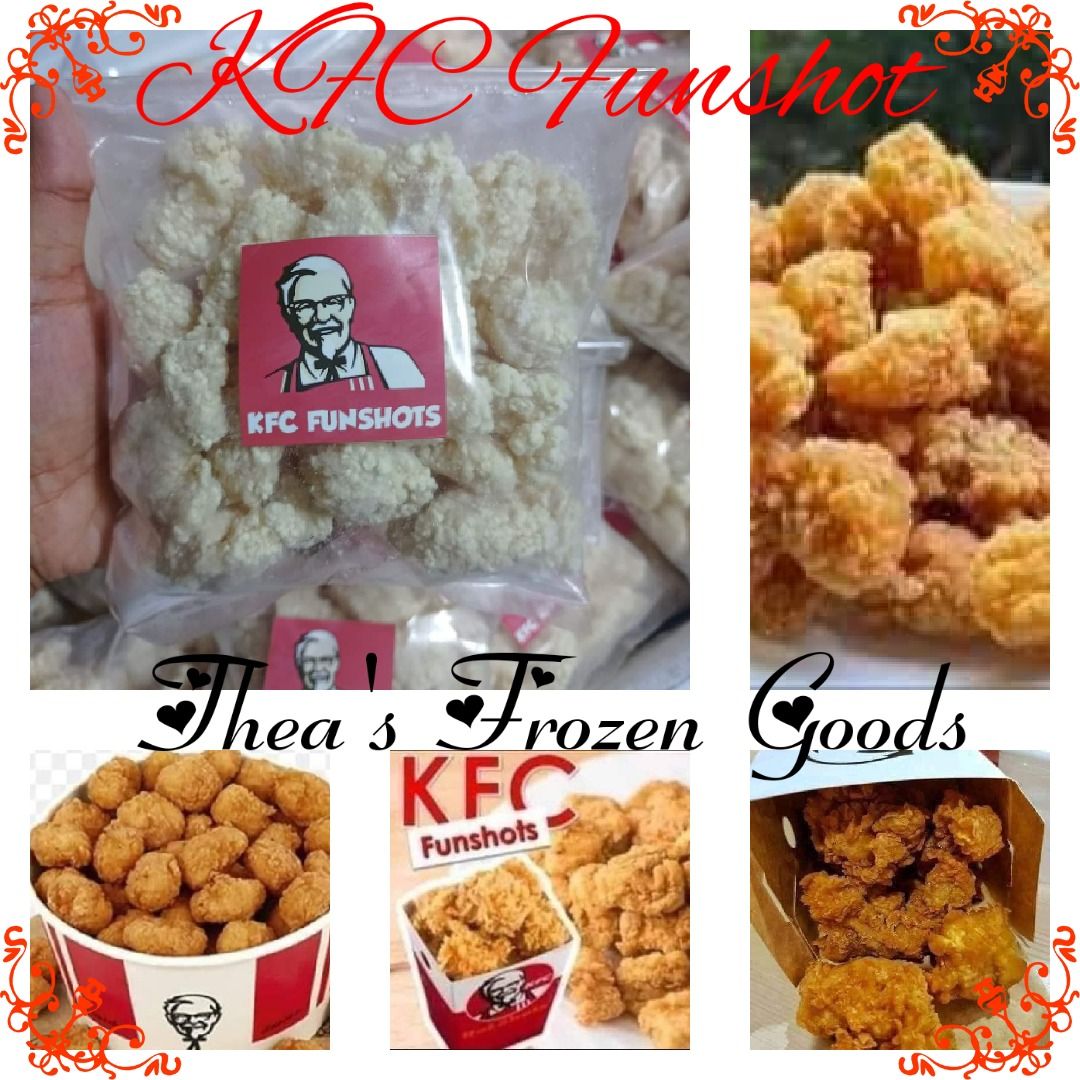 KFC FUNSHOTS, Food & Drinks, Chilled & Frozen Food on Carousell
