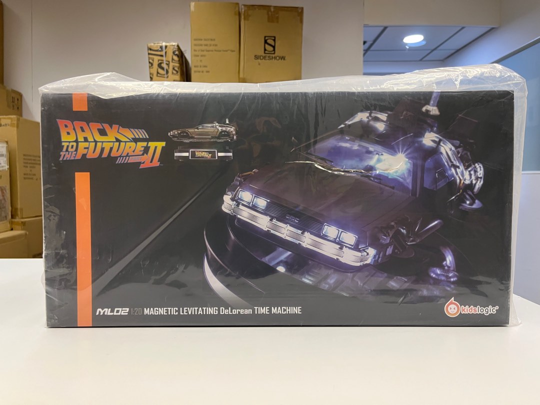 Kids Logic ML02 1:20 Magnetic Levitating DeLorean Time Machine (Back To ...