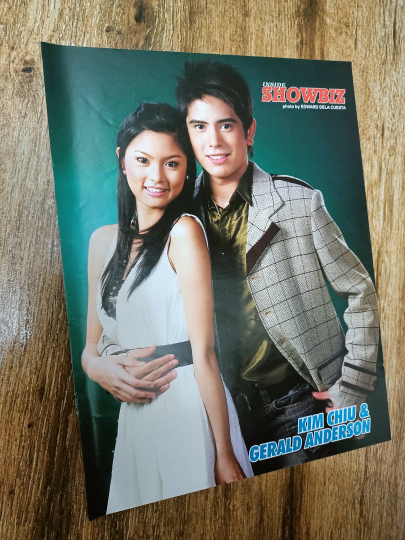 Kim Chiu & Gerald Anderson - INSIDE SHOWBIZ MAGAZINE POSTER on Carousell