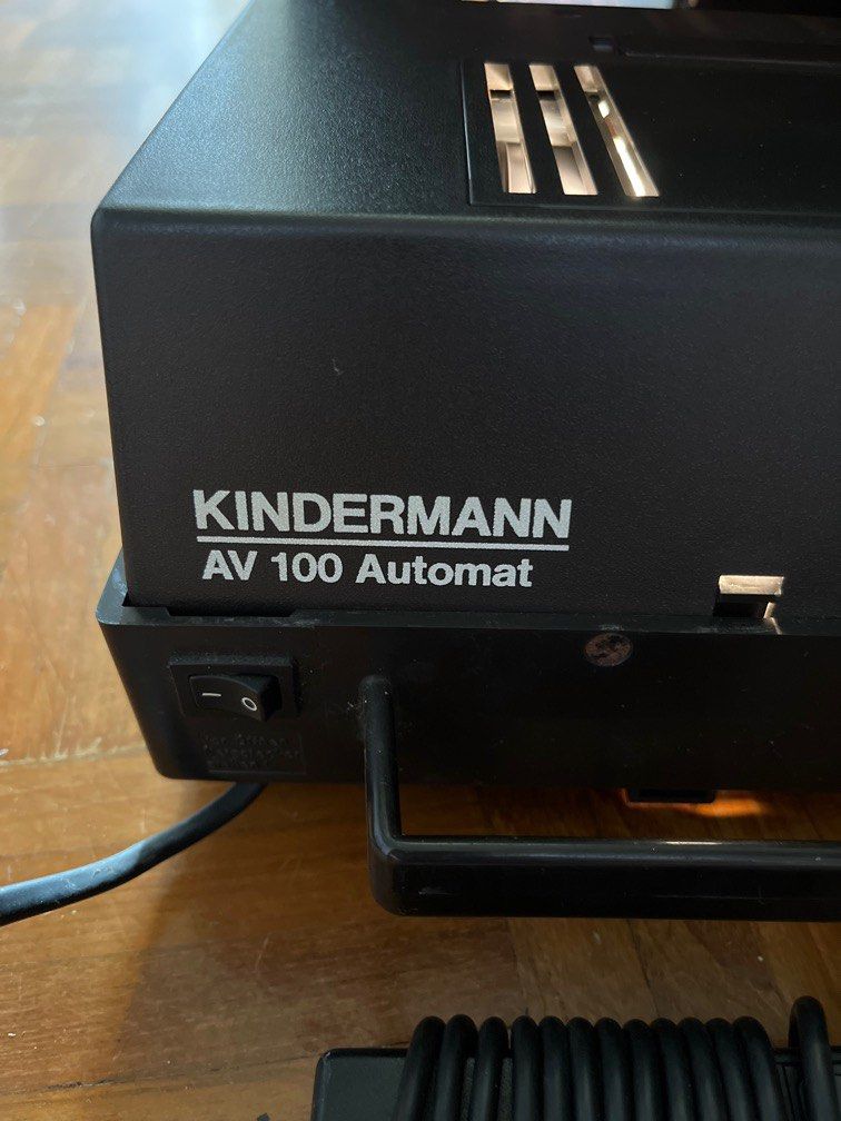 Kinderman AV100 Slide projector, Photography, Photography Accessories ...