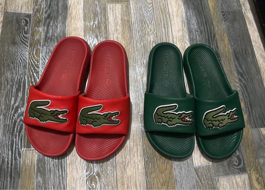 Lacoste slide Women US 7, Women's Fashion, Footwear, Slippers and ...