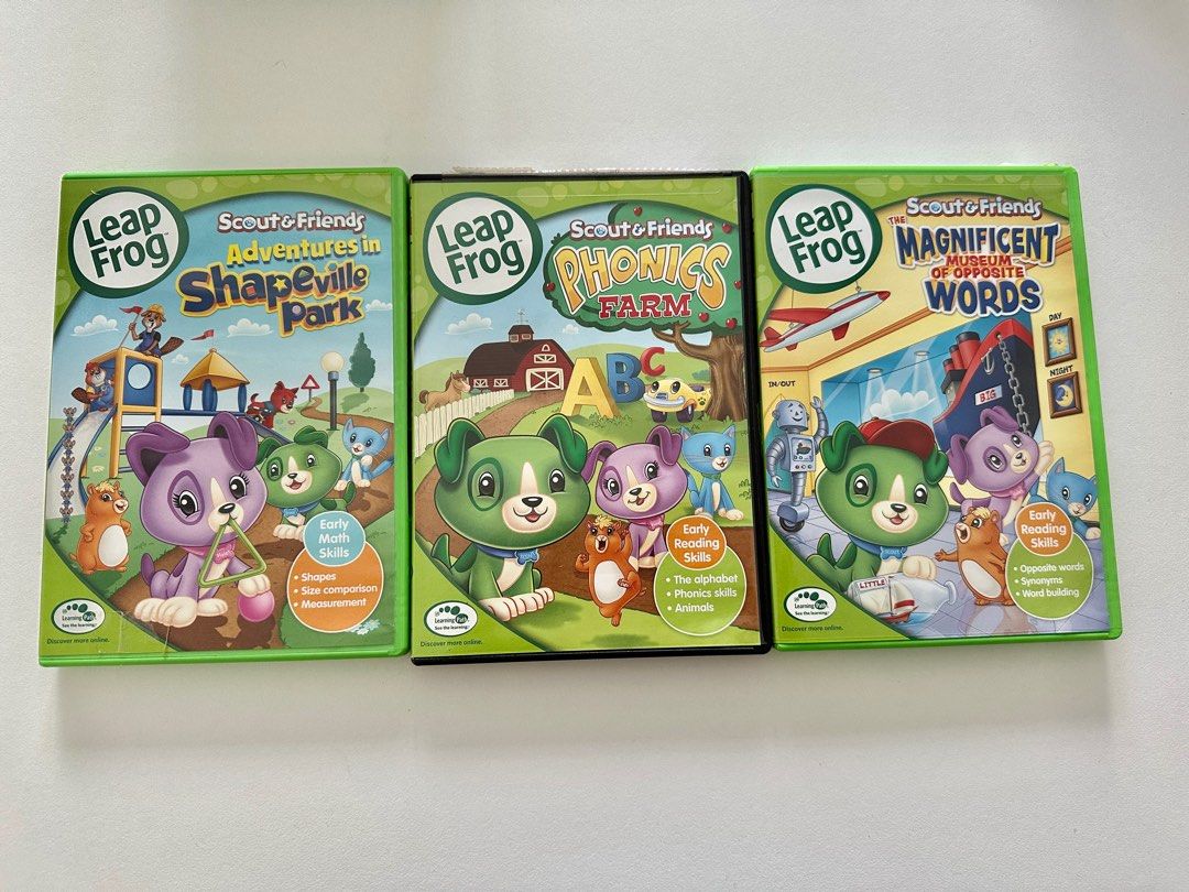 Leapfrog DVDs Original, Hobbies & Toys, Music & Media, CDs & DVDs on ...