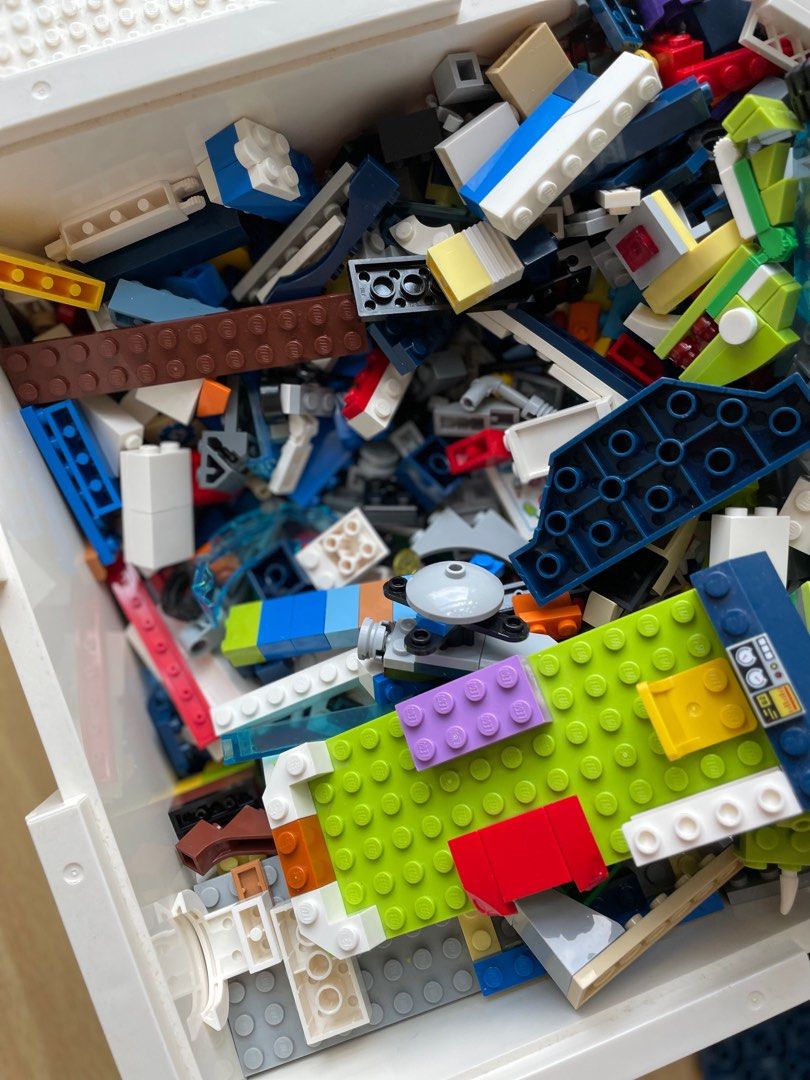 Lego assorted bricks, Hobbies & Toys, Toys & Games on Carousell
