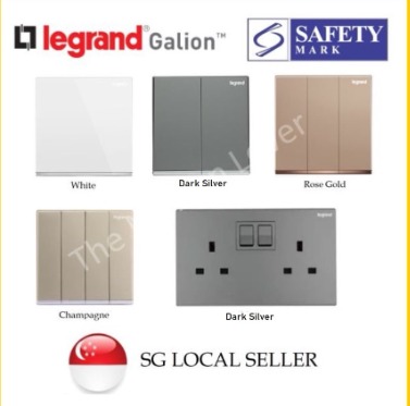 Legrand Galion Switch Socket White/Dark Silver/Rose Gold/Champagne ...