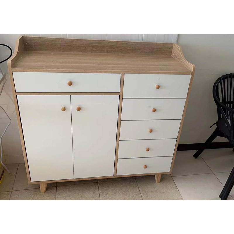 Light Wood Drawer Cabinet COD!!!Storage Cabinet 100/120CM, Furniture ...