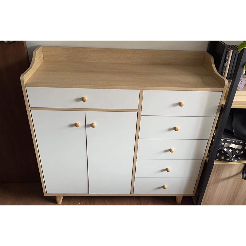 Light Wood Drawer Cabinet COD!!!Storage Cabinet 100/120CM, Furniture ...