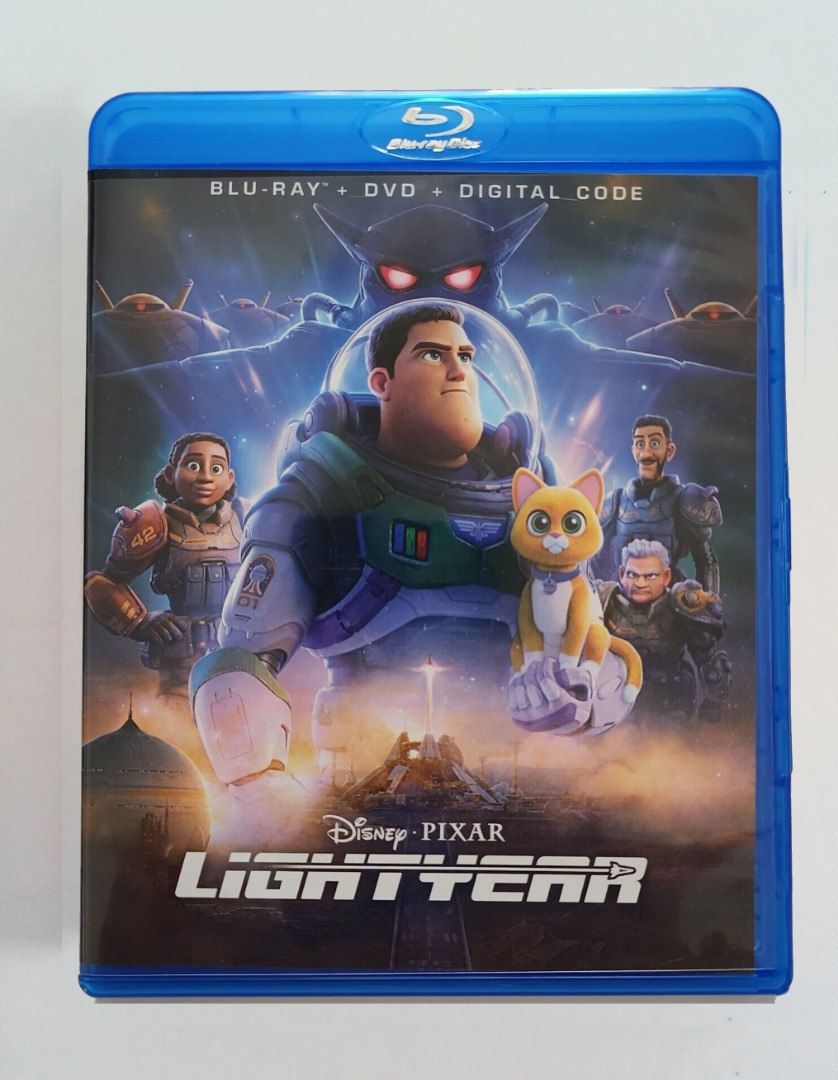 LIGHTYEAR BLU RAY + DVD SET (LIKE NEW), Hobbies & Toys, Music & Media ...