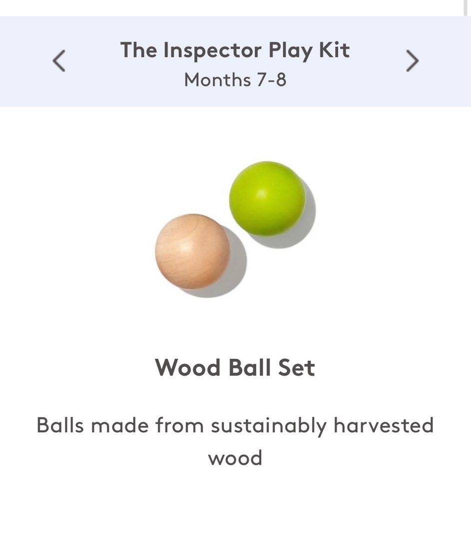 Lovevery Inspector Playkit - Ball Drop Box and Wood Ball Set, Babies ...