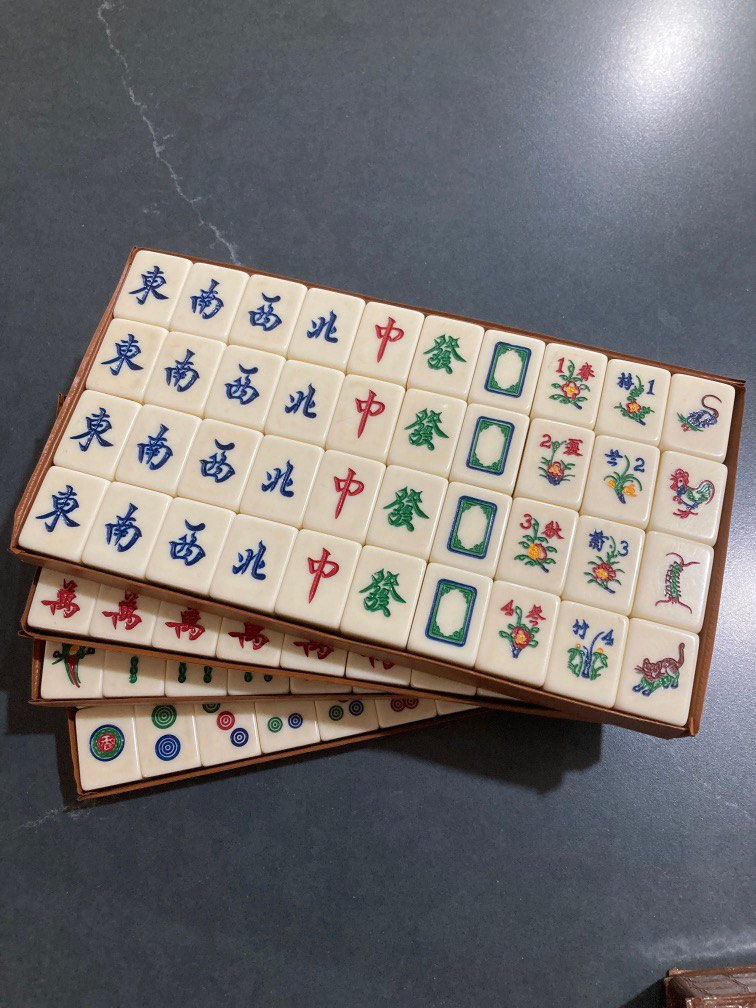 Mahjong Tiles (A2), Hobbies & Toys, Toys & Games on Carousell