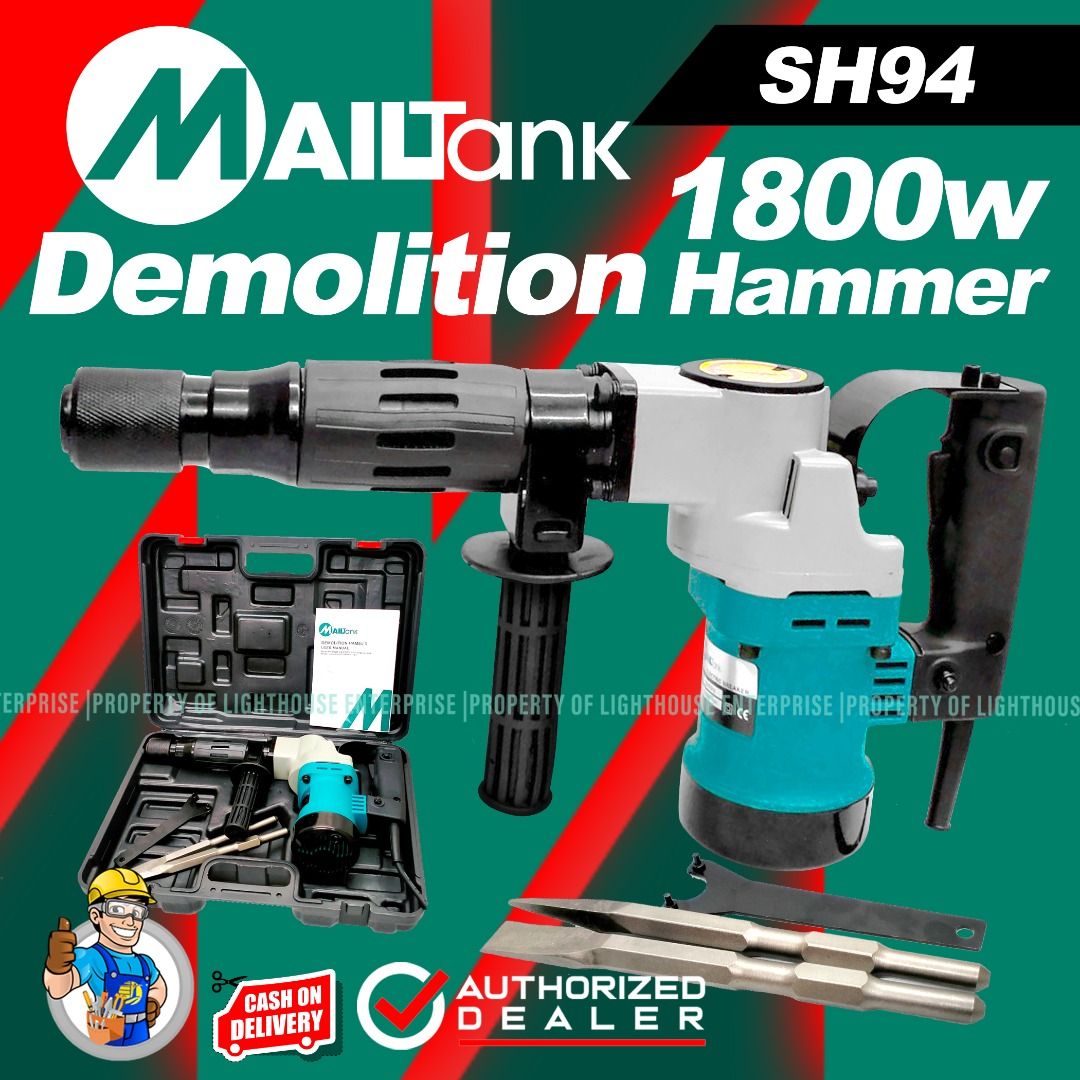 Mailtank Japan 1800w Demolition Hammer Chipping Gun Electric