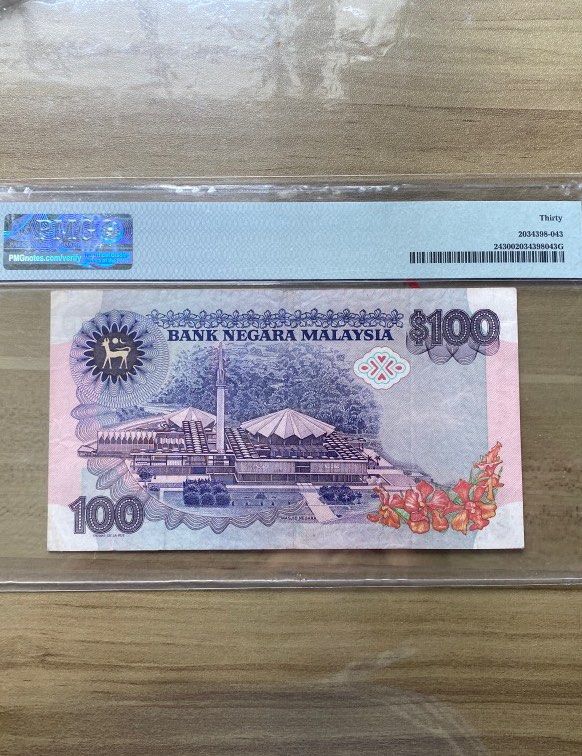 Malaysia 100 ringgit, Hobbies & Toys, Memorabilia & Collectibles ...