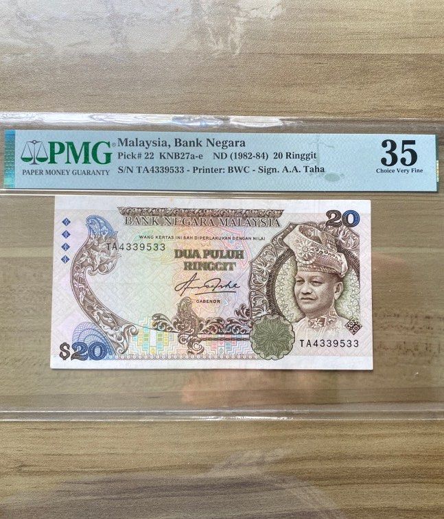 Malaysia 20 ringgit, Hobbies & Toys, Memorabilia & Collectibles ...