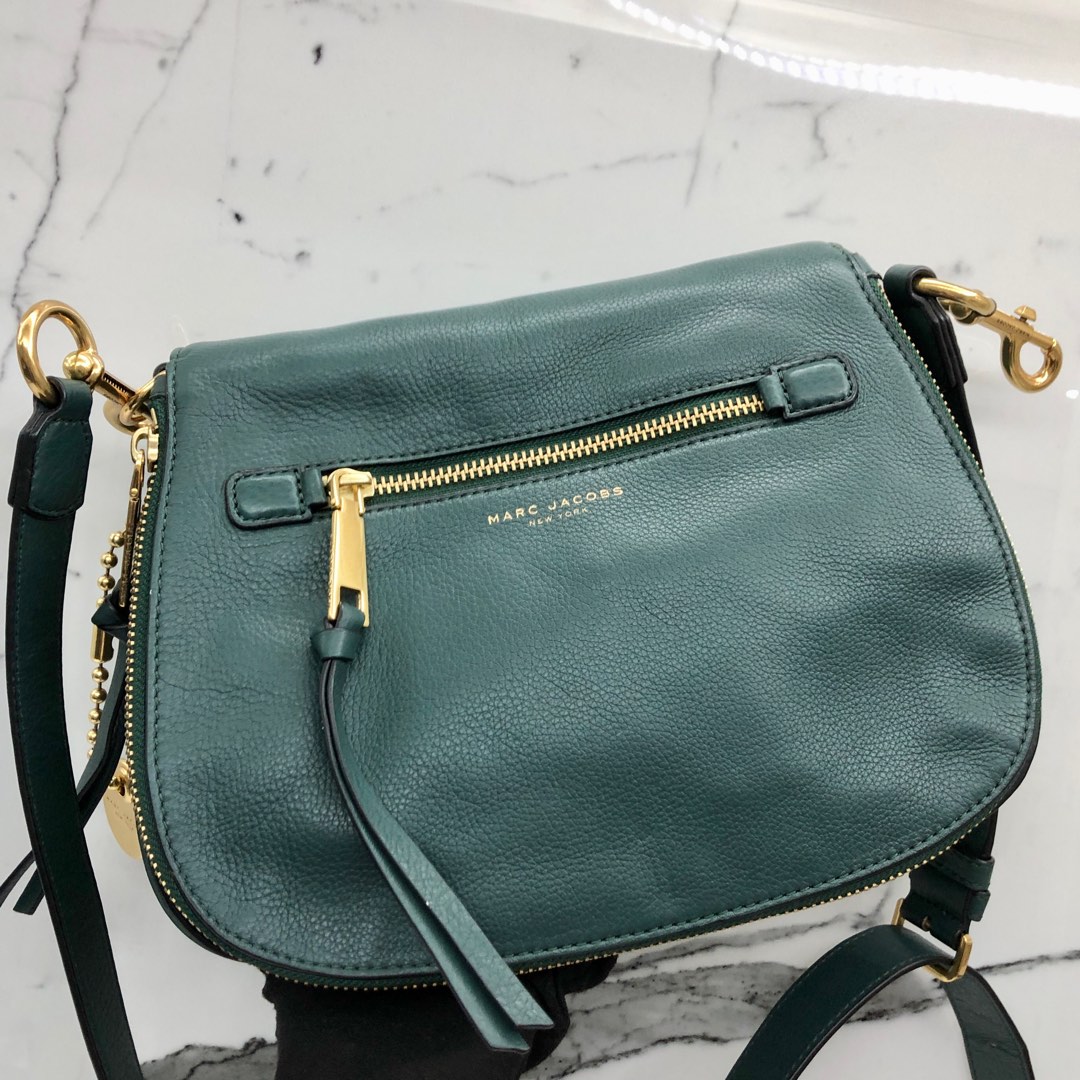 MARC JACOBS GREEN LEATHER SHOULDER BAG 227033967 ,, Luxury, Bags ...