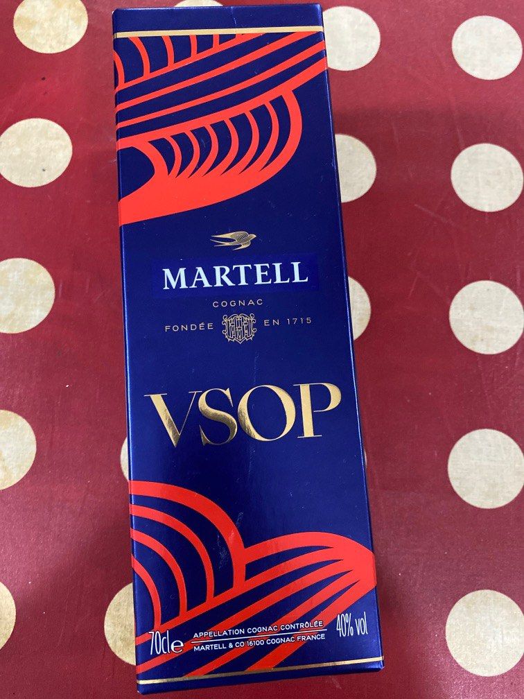 Martell Cognac France VSOP 700ml, Food & Drinks, Alcoholic Beverages on Carousell