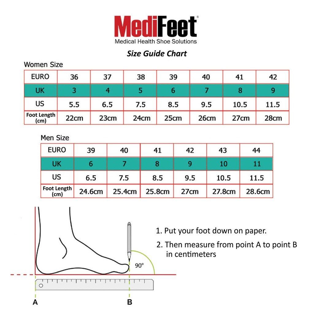 (Size kaki 23 cm)Medifeet kasut kesihatan, Women's Fashion, Footwear ...