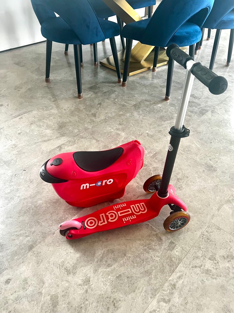 Micro Mini Deluxe scooter 3 in 1, Babies & Kids, Going Out, Other ...