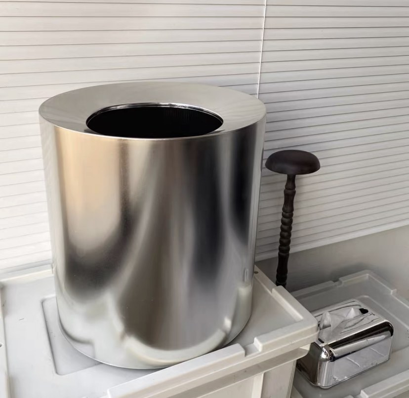 Minimalist style Steel Dustbin, Furniture & Home Living, Cleaning ...