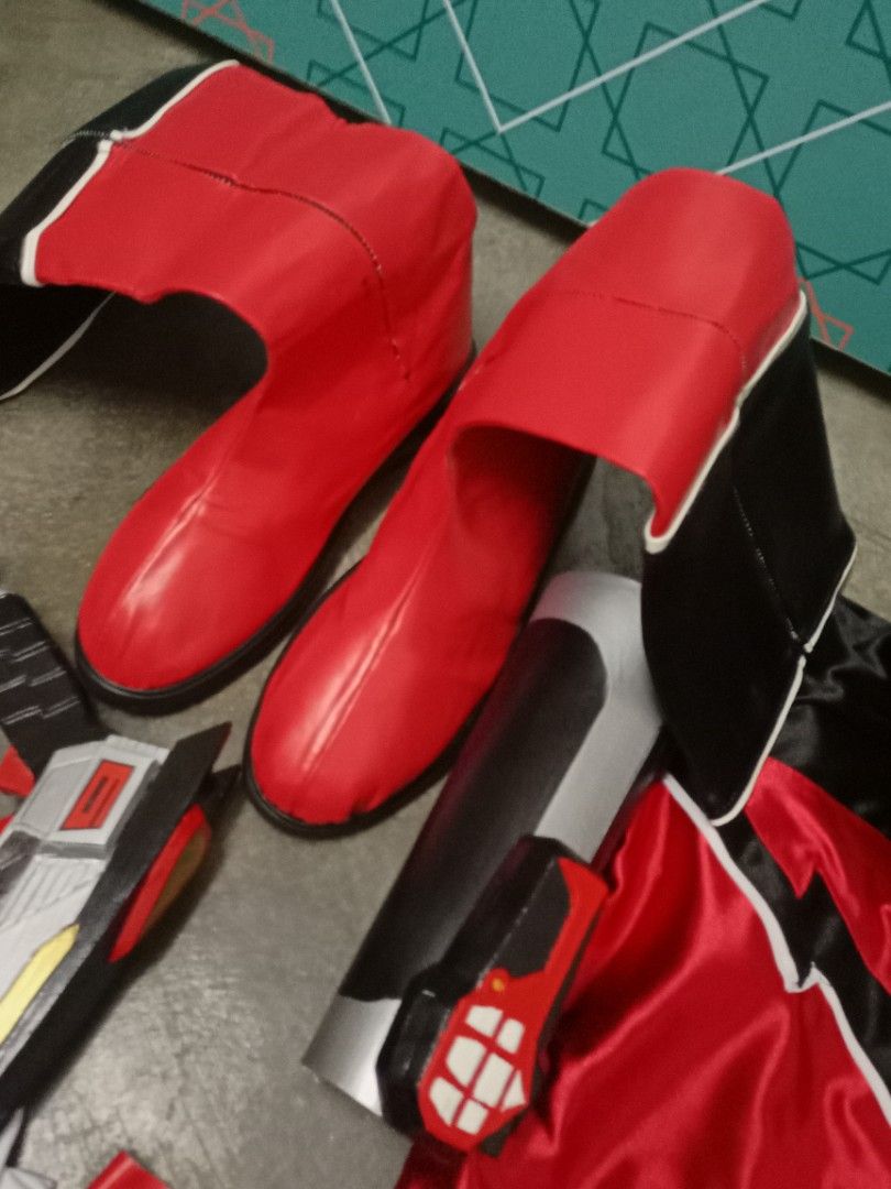 Mirai Sentai Time Ranger - Time Fire Full Costume, Hobbies & Toys, Toys ...