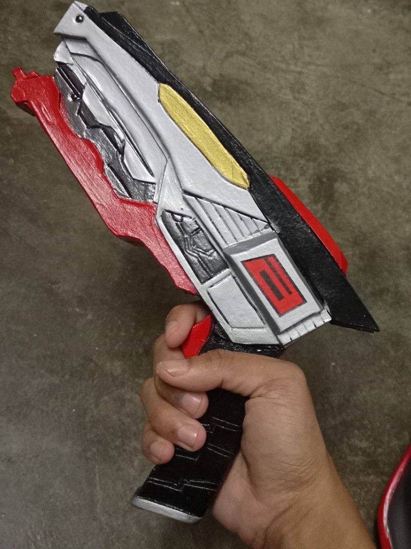 Mirai Sentai Time Ranger - Time Fire Full Costume, Hobbies & Toys, Toys ...