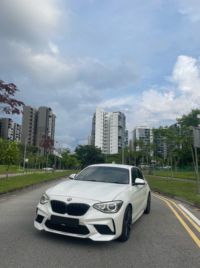 Modded BMW 116I Car Rental, Cars, Car Rental on Carousell