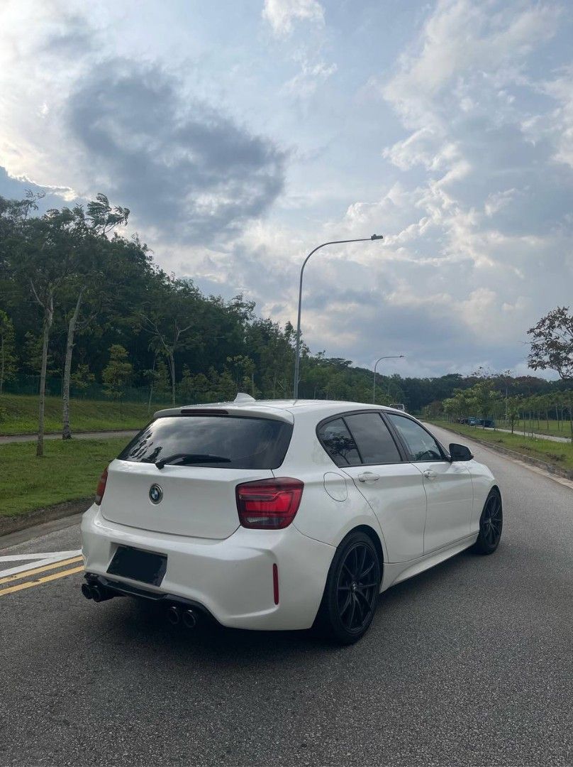 Modded BMW 116I Car Rental, Cars, Car Rental on Carousell