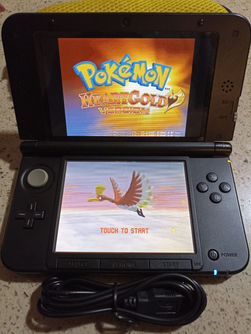 Modded Nintendo 3DS XL (black color) 32/128GB storage options with charging cable , Video Gaming ...
