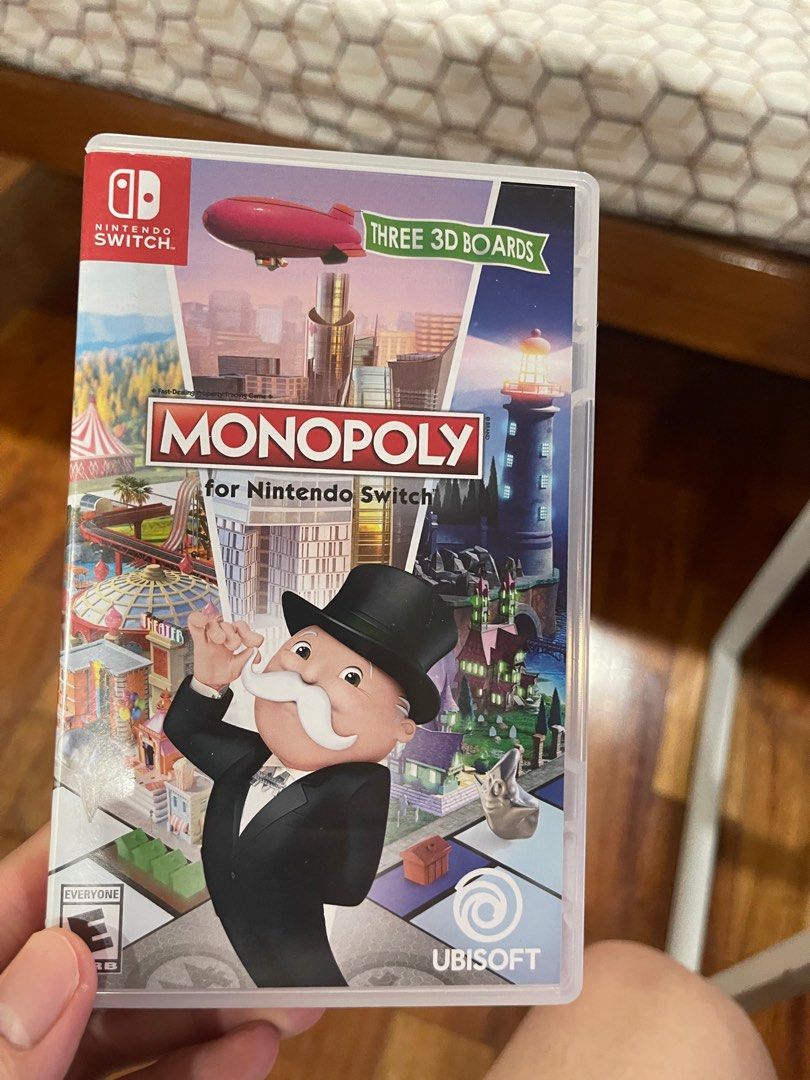 Monopoly Three 3D Boards, Video Gaming, Video Game Consoles, Nintendo ...