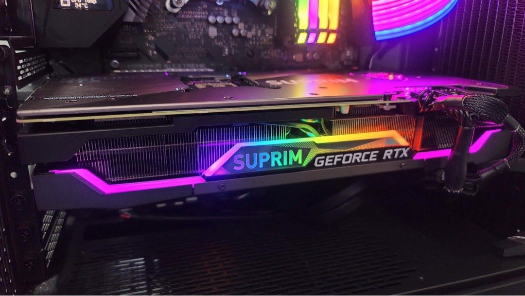 MSI Suprim X RTX 3080TI + EKWB Waterblock, Computers & Tech, Parts ...
